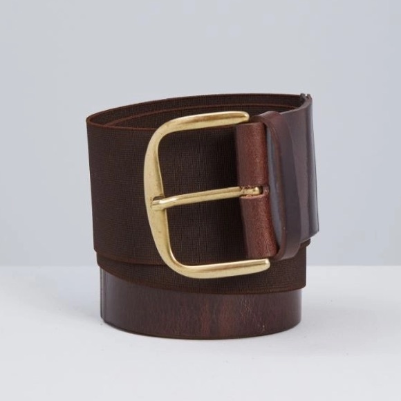 MaxMara | Accessories | Intrend By Max Mara Wide Leather Belt With ...